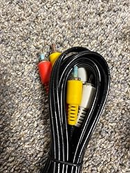 Amazon.com: Eeejumpe RCA 6 FT Audio/Video Composite Cable DVD/VCR/SAT ...