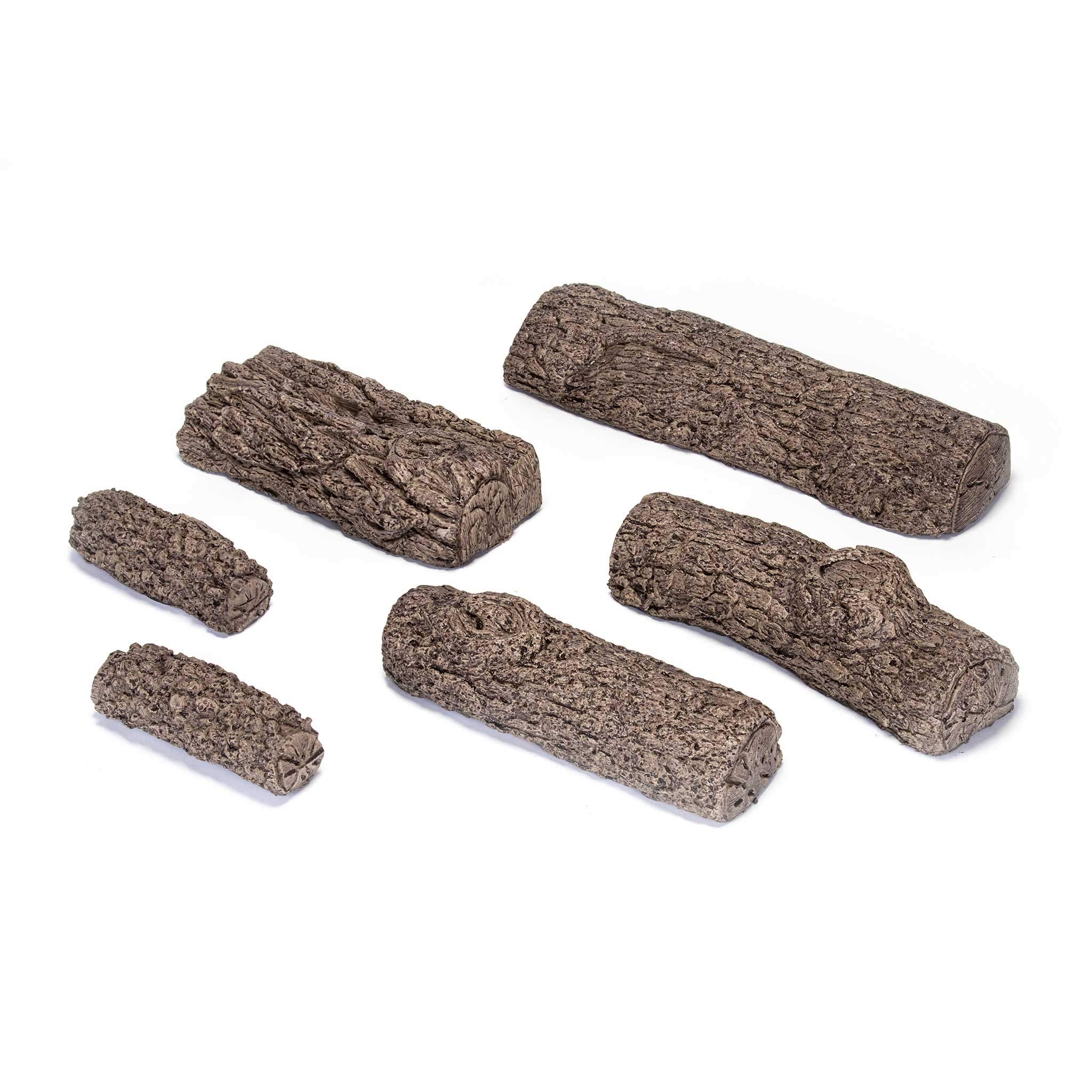 Gas Burner RealFyre Peterson Fyreside 18-inch Live Oak Log Set With ...