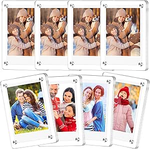 Amazon.com - NEOACT 8 Pack Acrylic Fridge Magnetic Frame,Polaroid Picture Frame Refrigerator ...