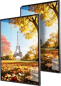 Amazon.com - 30x40 Poster Frame | 30x40 In, Black, Set of 2 | Front ...