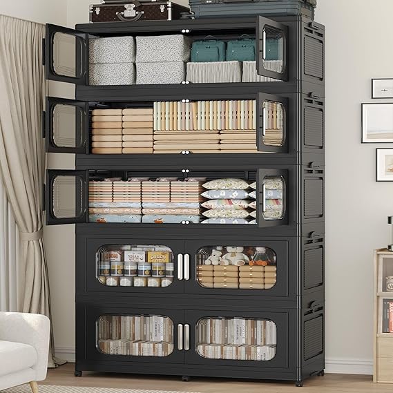 Amazon.com - QAVABIN 250GAL Extra Large Storage Bins with Lid, 1000QT ...