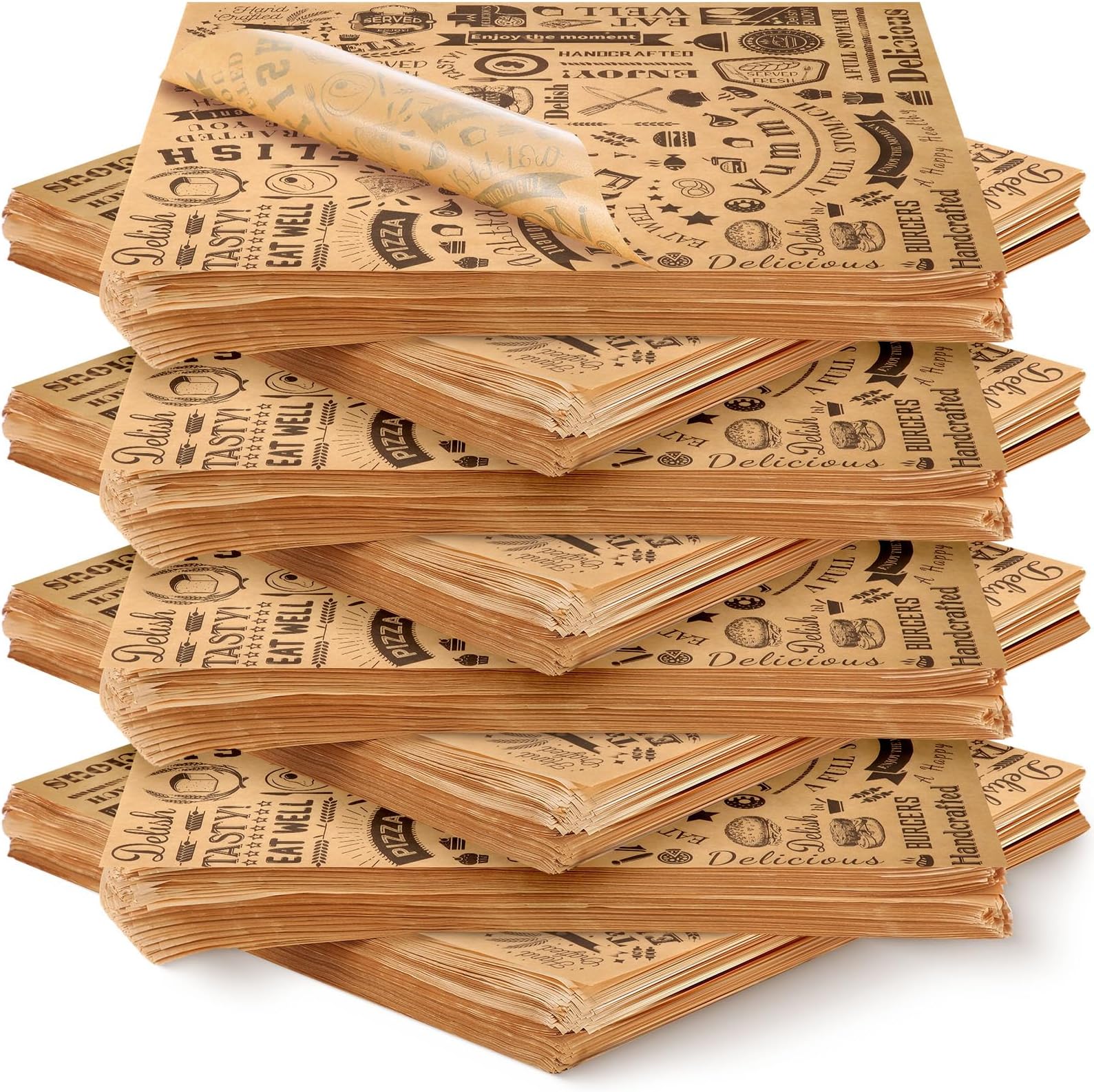 Amazon.com: DOITOOL Parchment Paper Sheets 50 Sheets Wax Paper ...