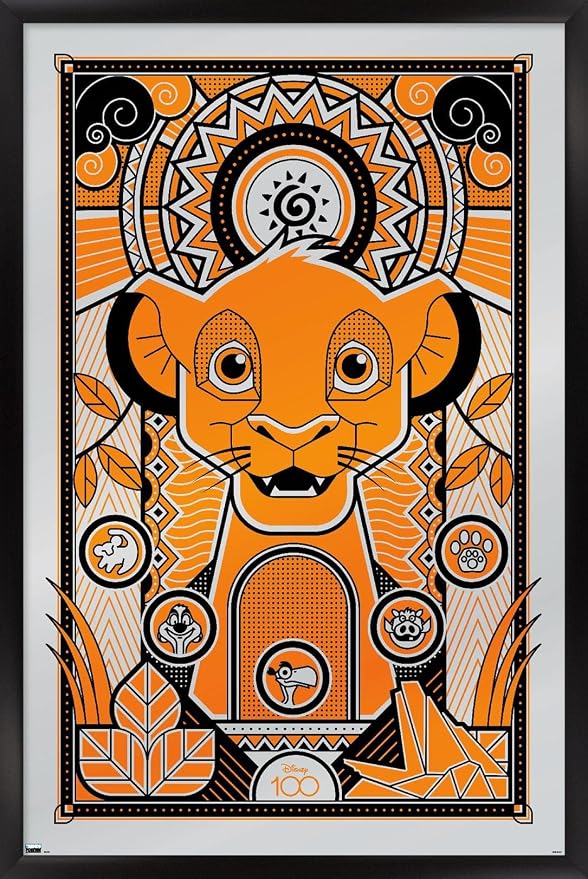 Amazon.com: Trends International Disney 100th Anniversary - Deco-Luxe ...