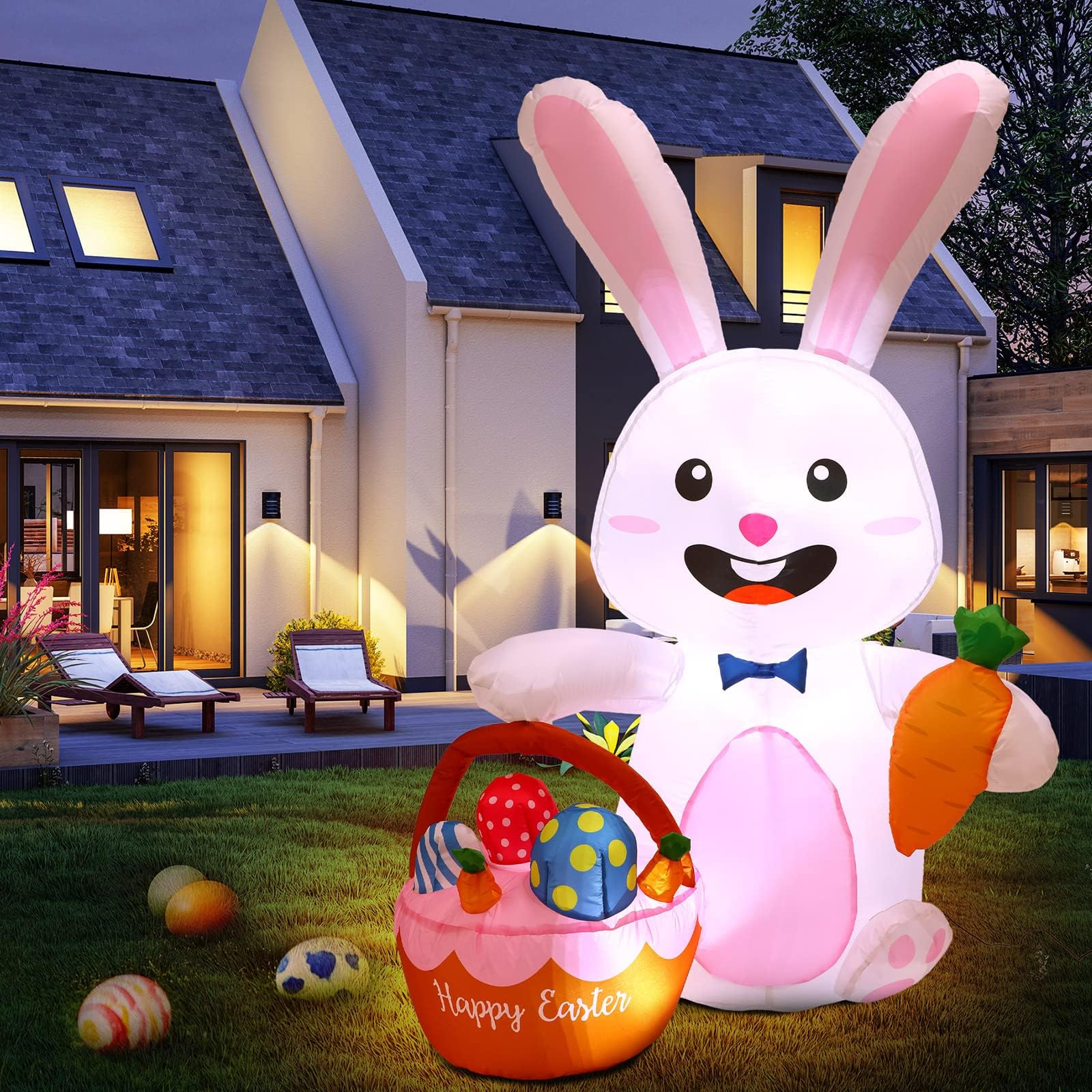 Amazon.com: 10FT Easter Inflatables Arch Decorations, Giant Easter ...