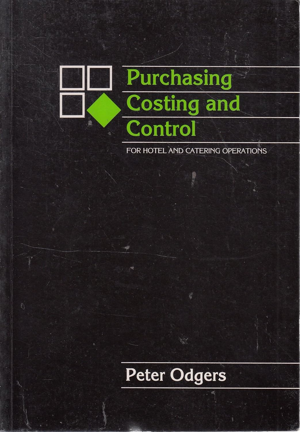 Purchasing, Costing and Control for Hotel and Catering Operations ...