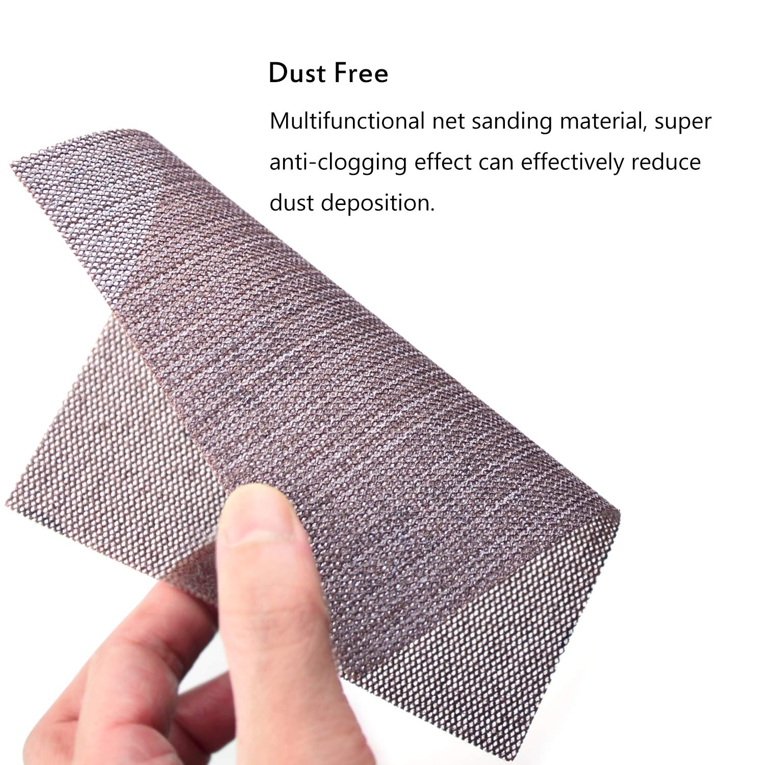 Mesh Sheet Sandpaper 240 Grit 1/4 Sheet Hook & Loop or Clip on Sander ...