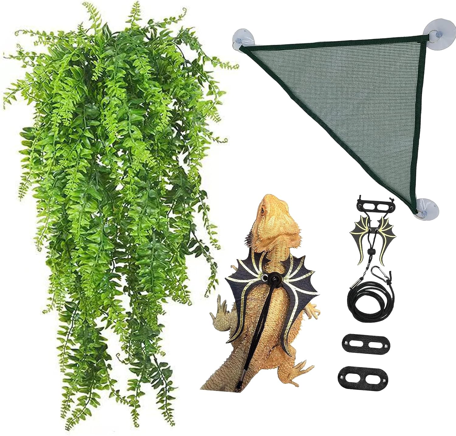 Amazon.com : Bearded Dragon Accessories,Leopard Crested Gecko Tank ...