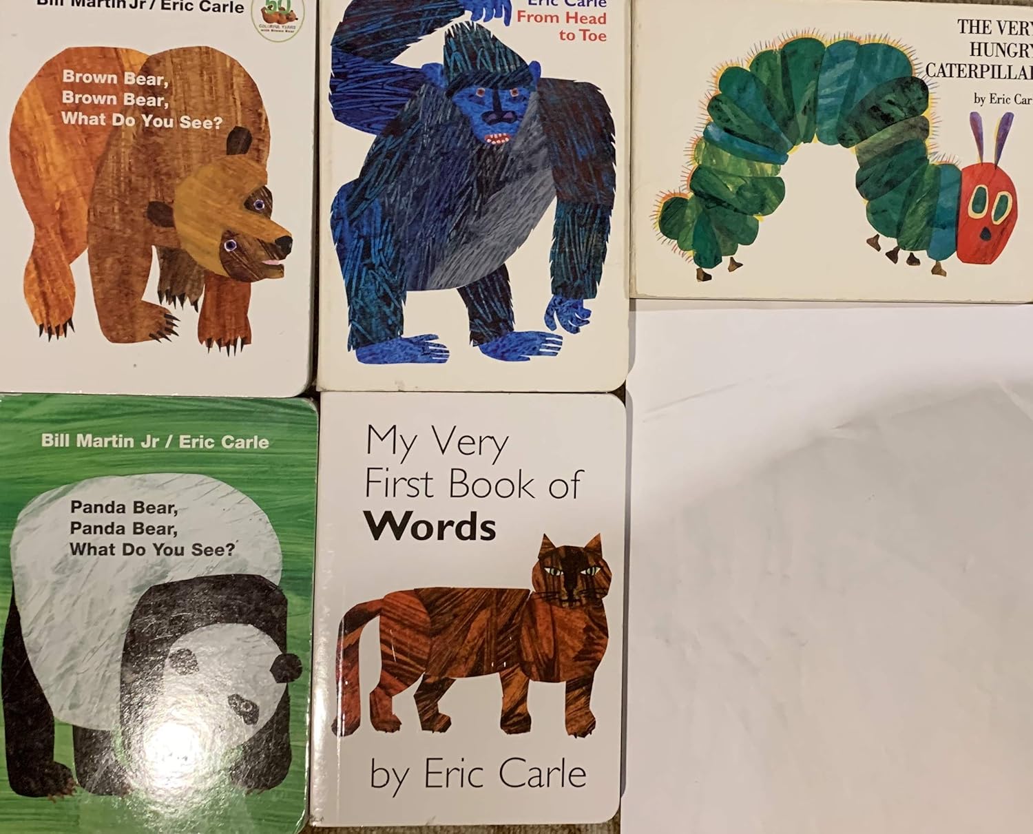 Eric Carle Boardbook Collection 5 Book Set: Eric Carle: 0746278842309 ...