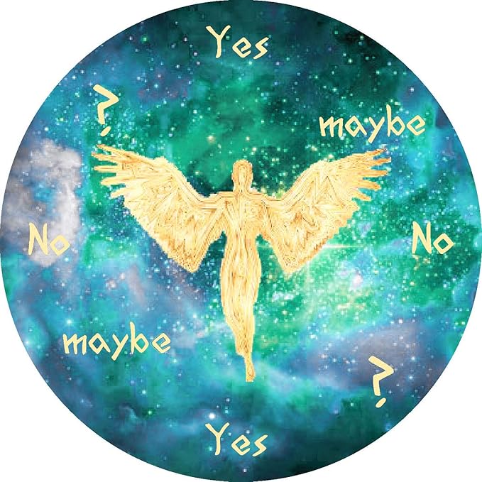 Amazon.com: Legacystraps Golden Angel Pendulum Board – 5” Dowsing ...