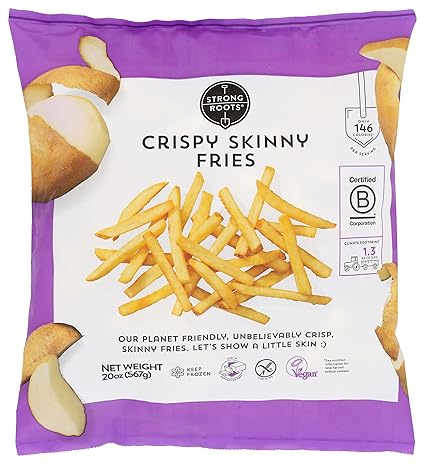 Amazon.com: STRONG ROOTS Crispy Skinny Fries, 20 OZ : Grocery & Gourmet ...