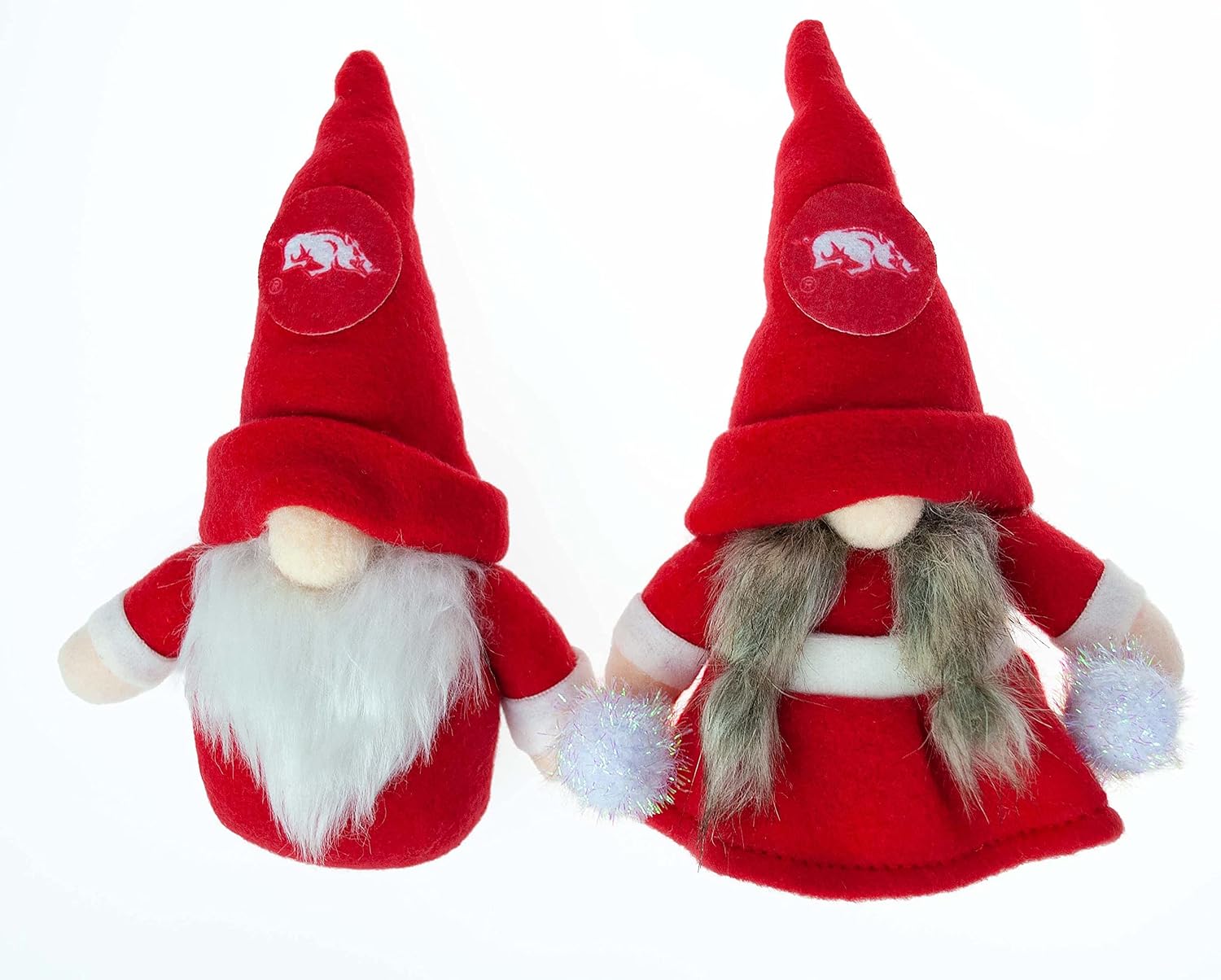 Amazon.com: University of Arkansas Razorbacks Plush Set of 2 Gnome ...