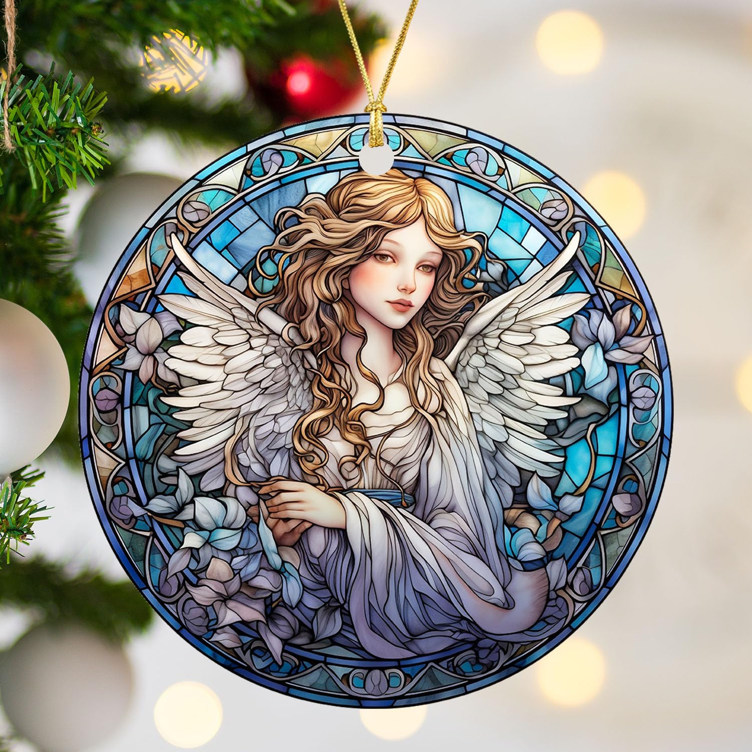 Amazon.com: Christmas Ornaments for Tree - Heavenly Angel Christmas ...
