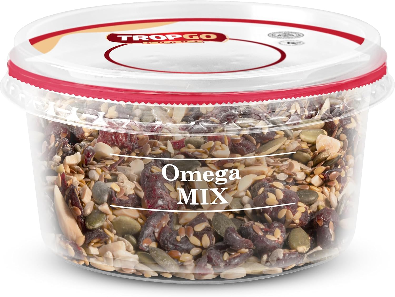Tropgo Omega Mix 200g - Premium Nuts, Seeds, and Dried Fruit in ...