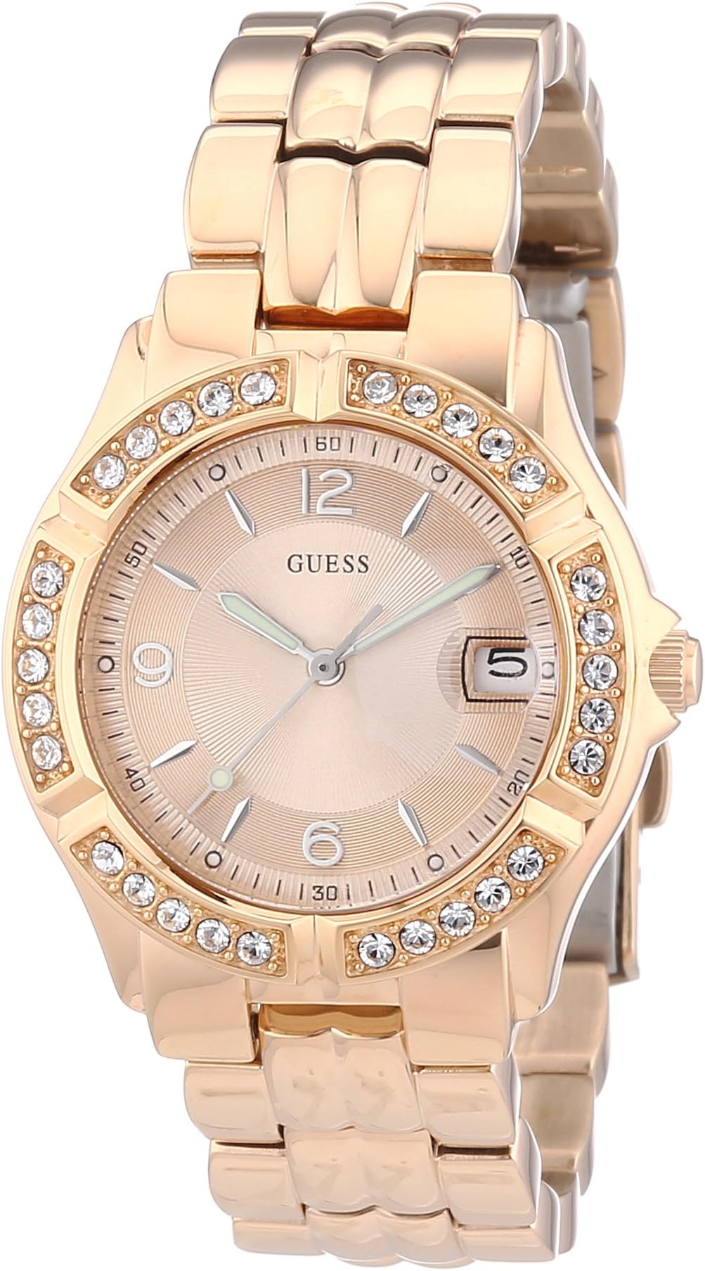 Guess Damen-Armbanduhr Analog Quarz Edelstahl W0148L3 : Amazon.de: Fashion