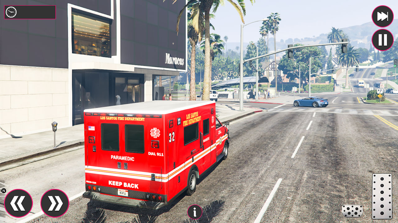 Real City Ambulance Rescue Driving Simulator: Emergency Duty Hospital ...