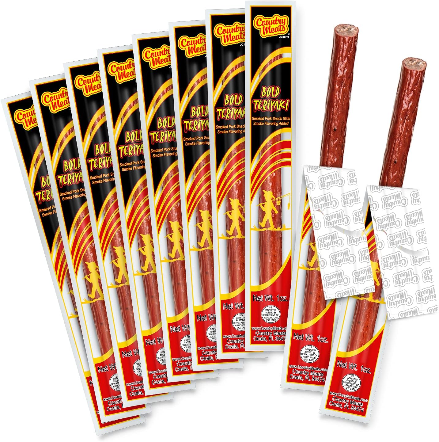 Amazon.com: Old Trapper Pepperoni Snack Sticks, 17-Ounce Resealable Bag ...