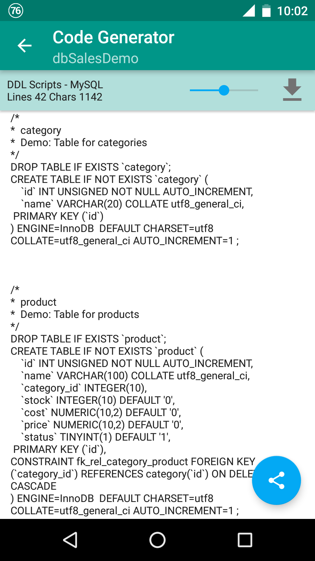 Database Script Tool (Source code generator):Amazon.in:Appstore for Android