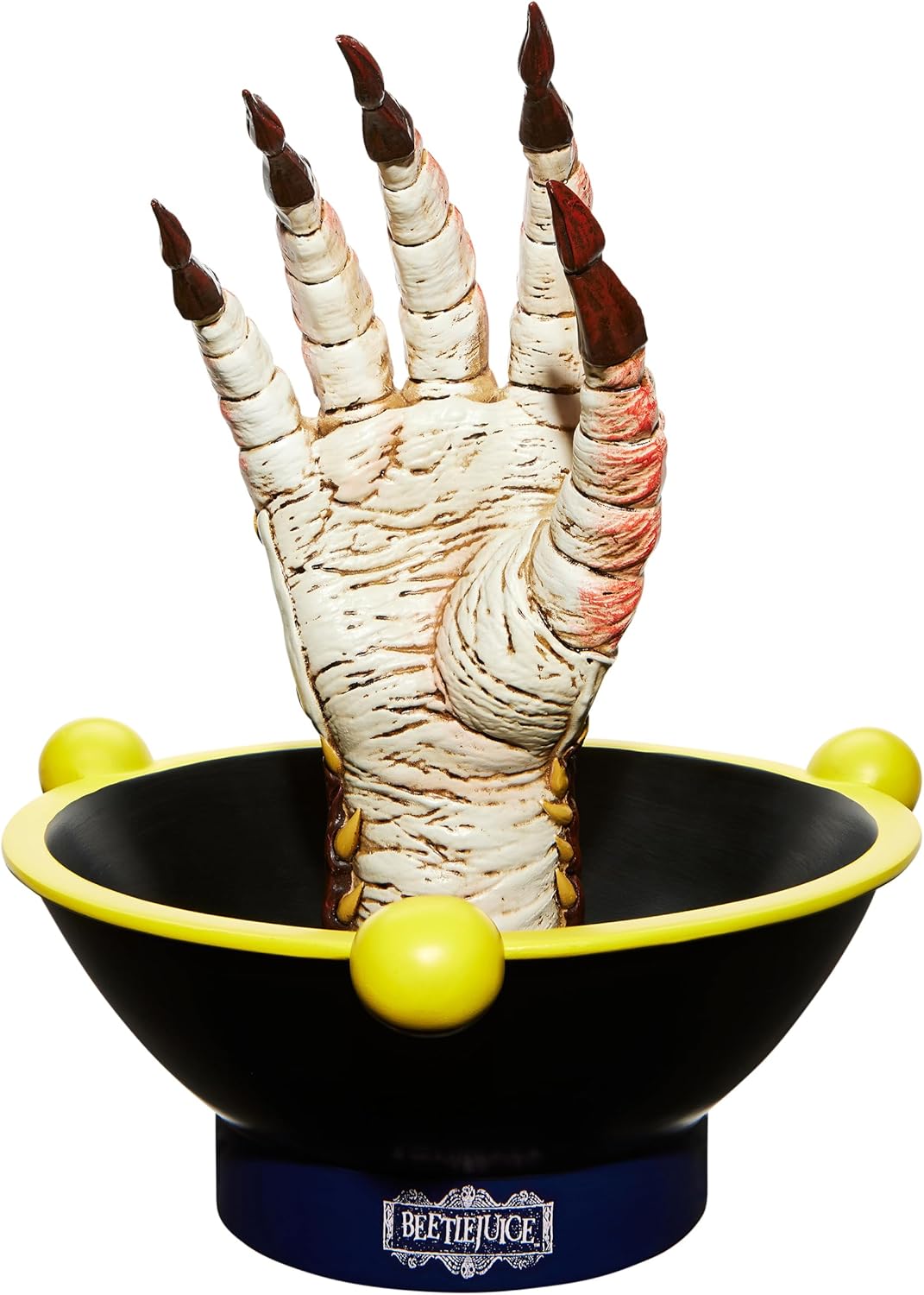 Amazon.com: Spirit Halloween Beetlejuice Shrimp Hand Greeter Bowl ...