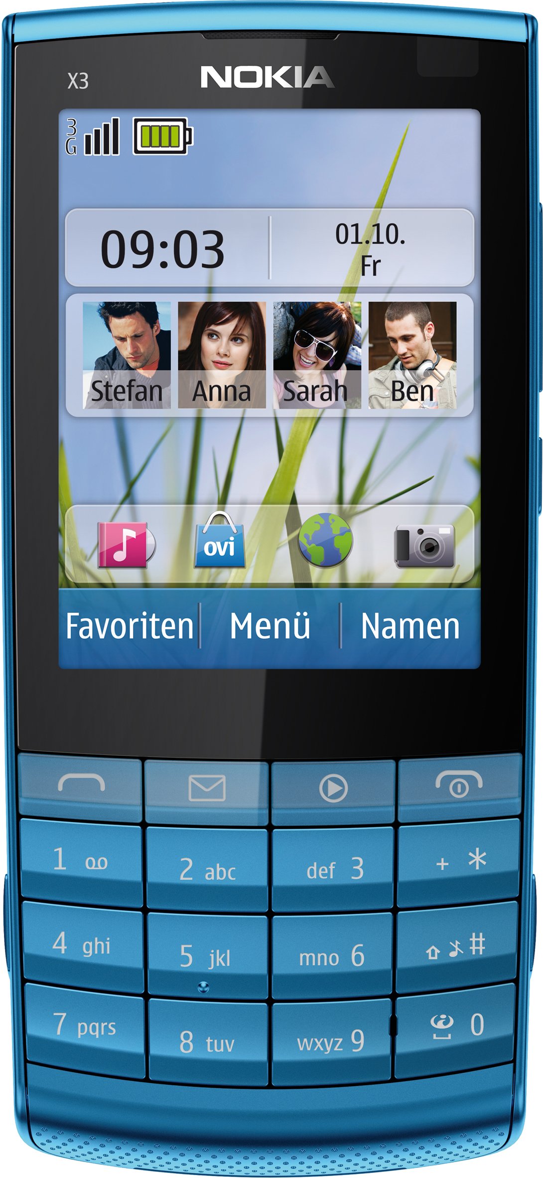 Nokia X3 Touch And Type Features Nokia X3 02 Touch AND TYPE (WiFi)