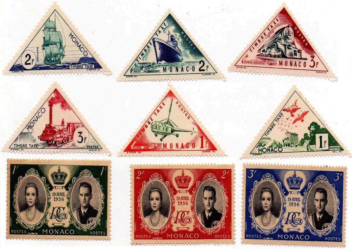 GOLD MINT 1956 Monaco Rainer III Royal Wedding Commemorative and ...