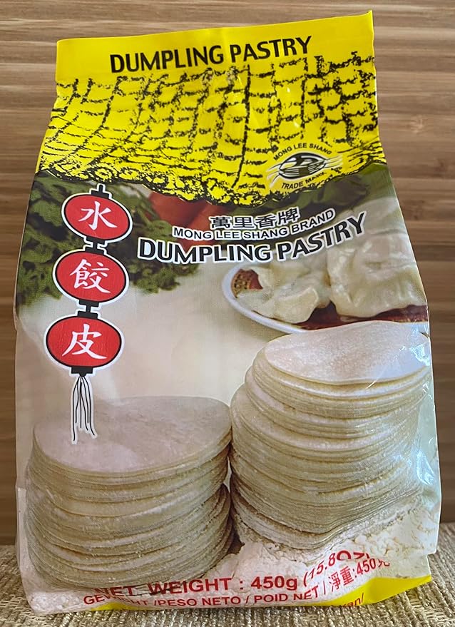 Mong Lee Shang Dumpling Pastry Wrappers 450g, Gyoza/Wonton Skins, (1 x ...