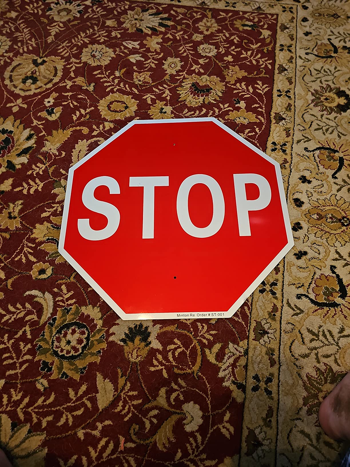 $9/mo - Finance Stop Sign, 24 x 24 Inches Street Road Reflective ...