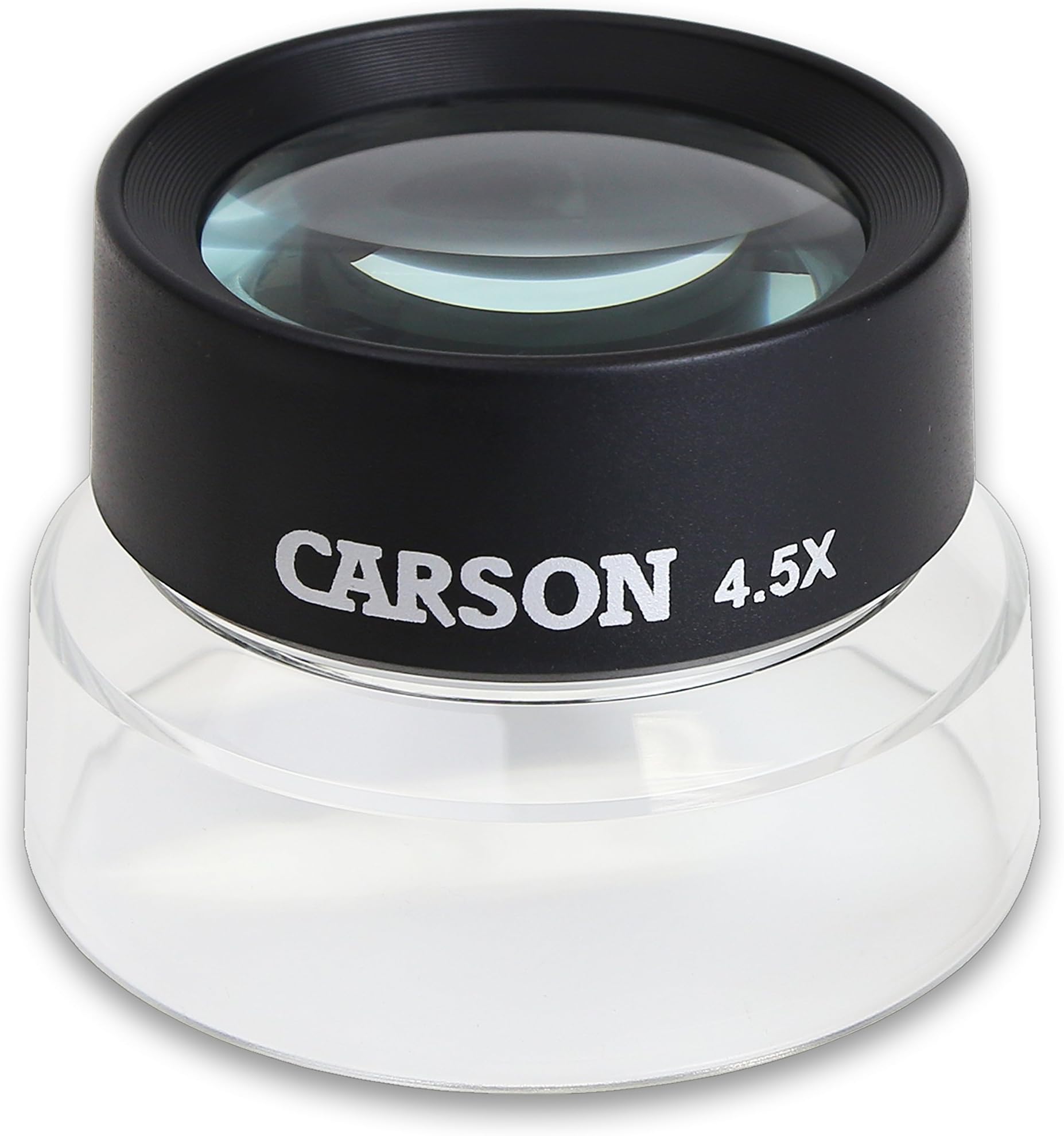 Carson LL-55 4.5x LumiLoupe Stand Magnifier Loupe, Black: Amazon.co.uk