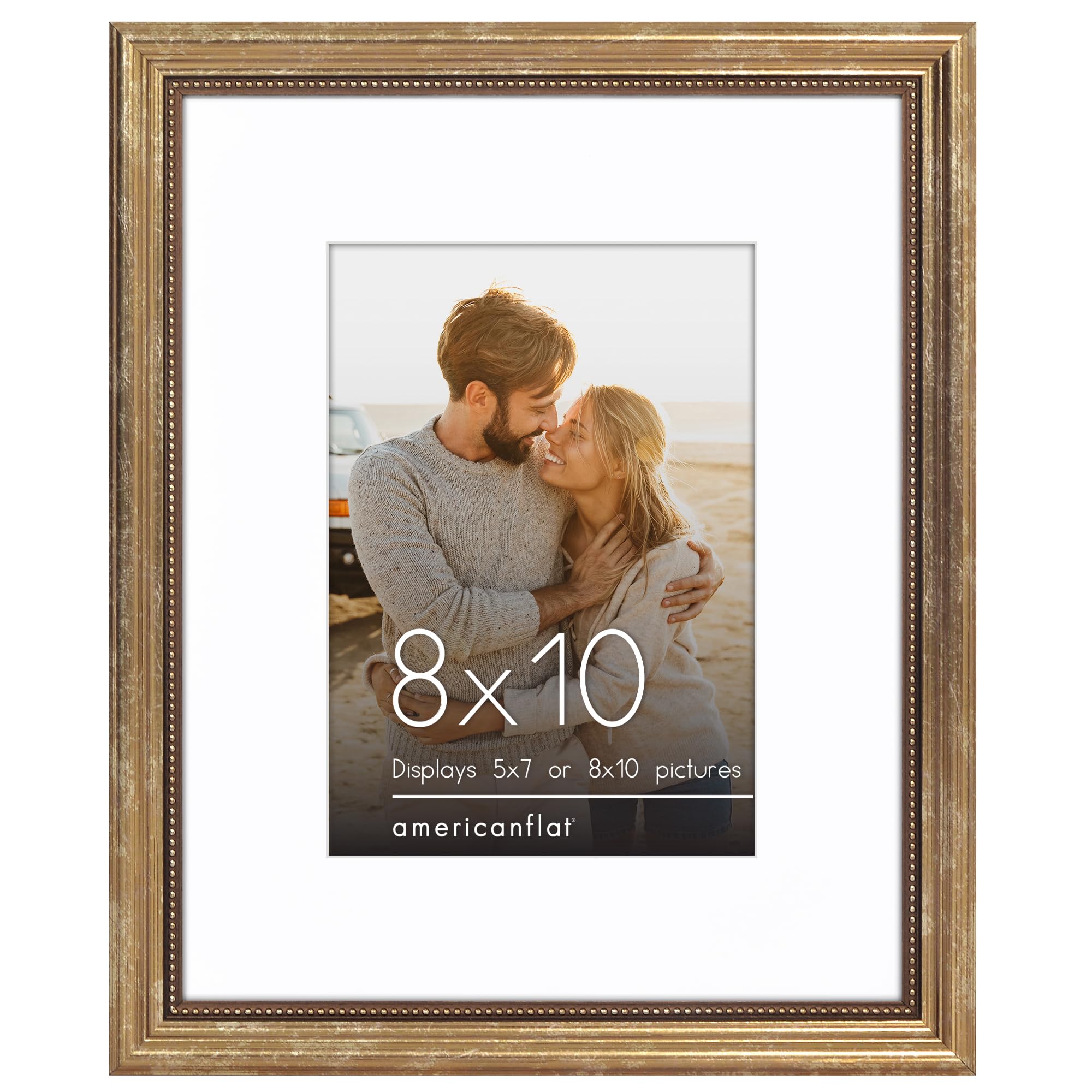 Amazon.com - Americanflat Vintage Frames - 8x10 Picture Frame with ...