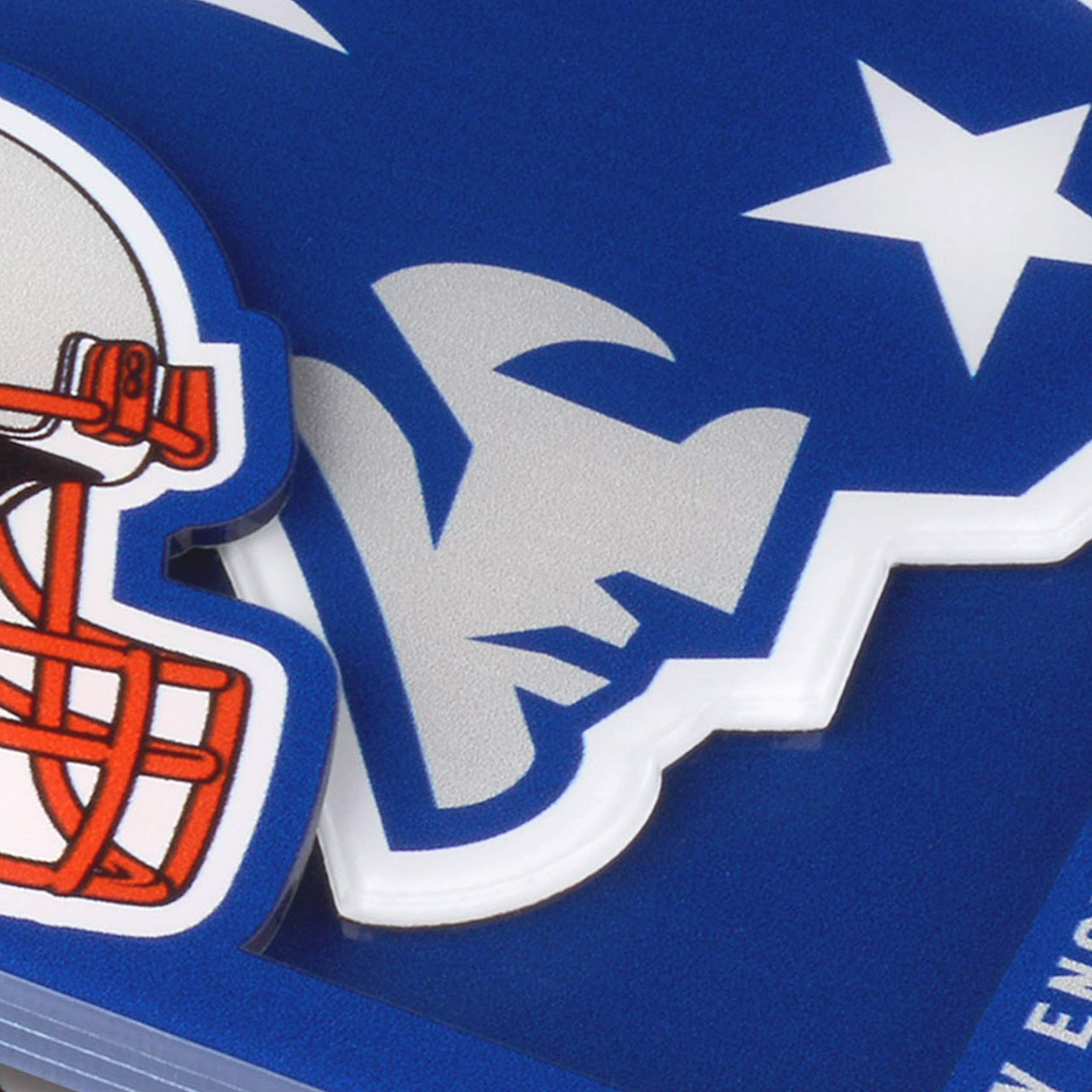 Snapklik.com : YouTheFan NFL New England Patriots 3D Logo Series Coaster