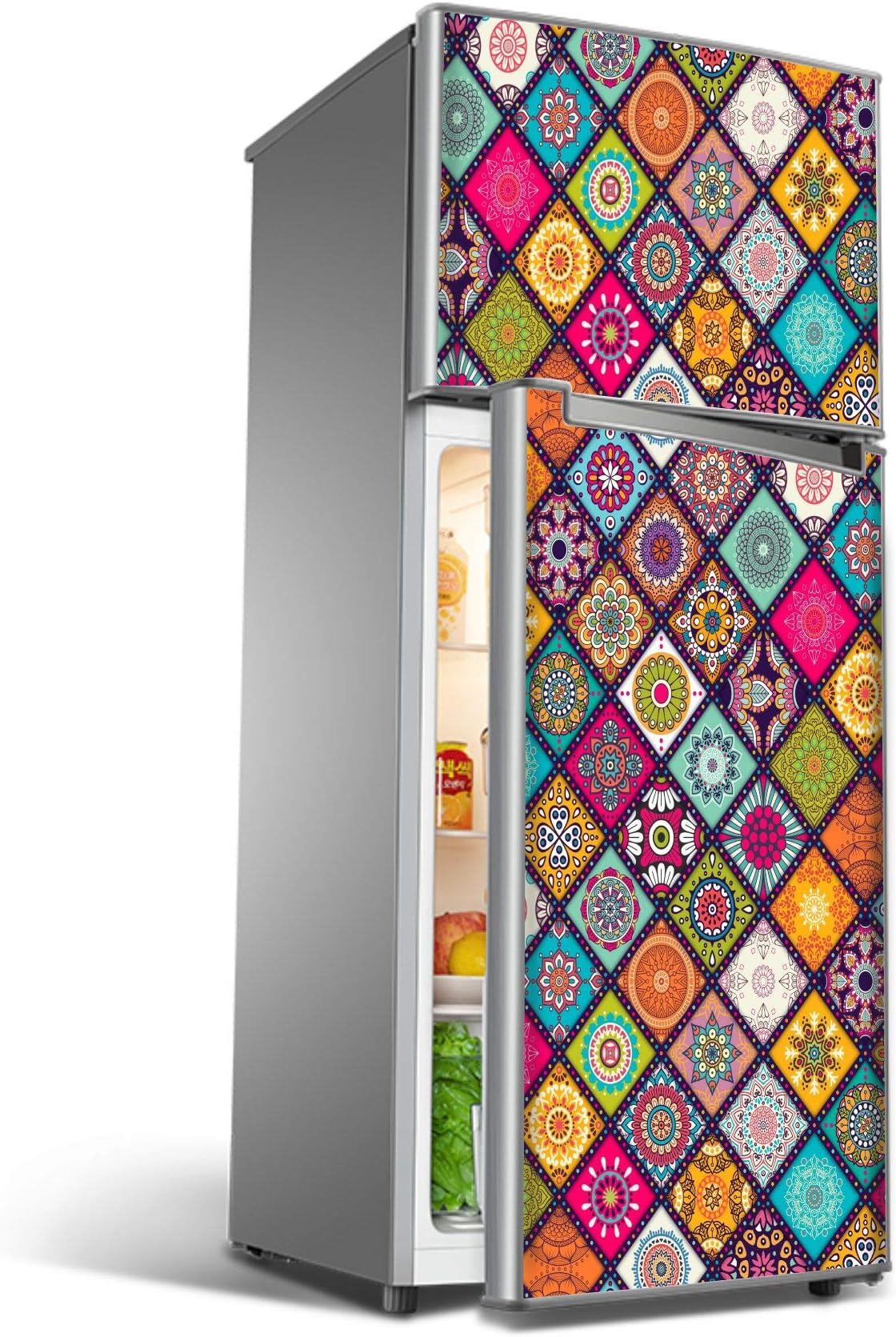 British Terminal™ Fridge Sticker Skin Fully Waterproof Vinyl Sticker ...