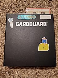 Amazon.com: CardGuard Premium 3-Ring 3" Card Binder Including 100 ...