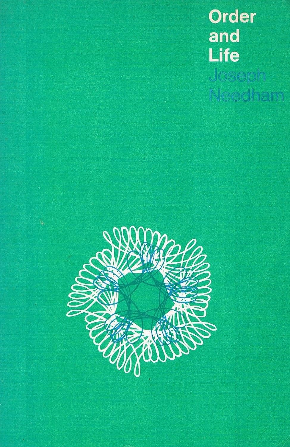 Amazon.com: Order and Life: 9780262640015: Needham, Joseph: Books