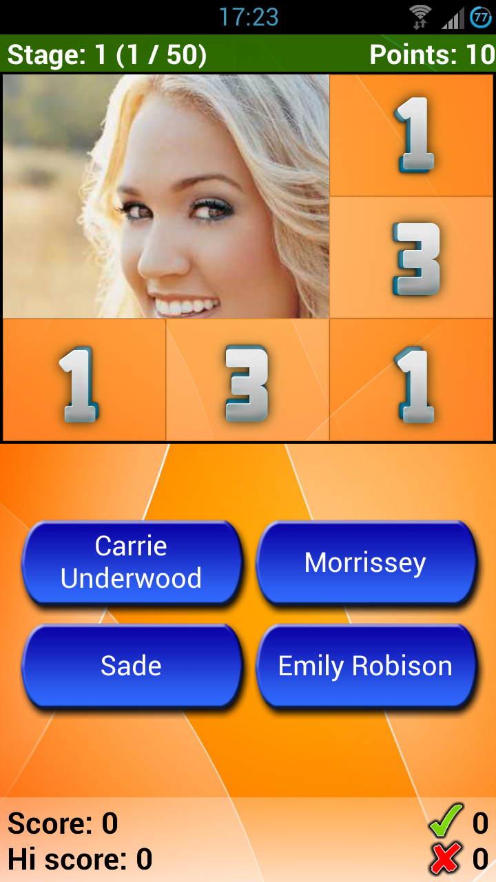 Celebrity Singers Tile Quiz: app su Amazon Appstore