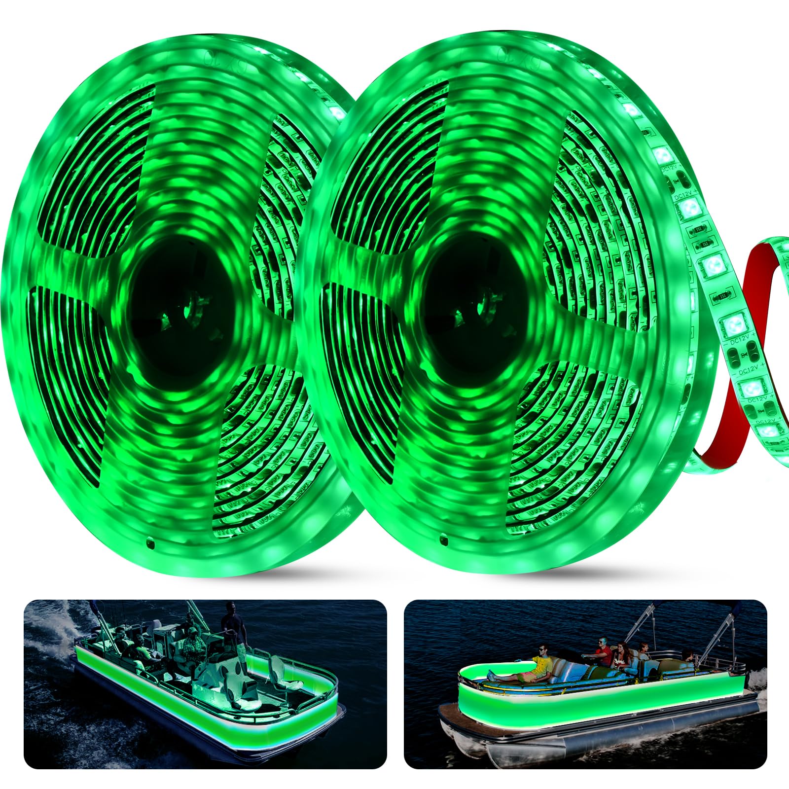 Snapklik.com : JUIOHAKY 66ft Boat Lights For Night Fishing Marine LED ...