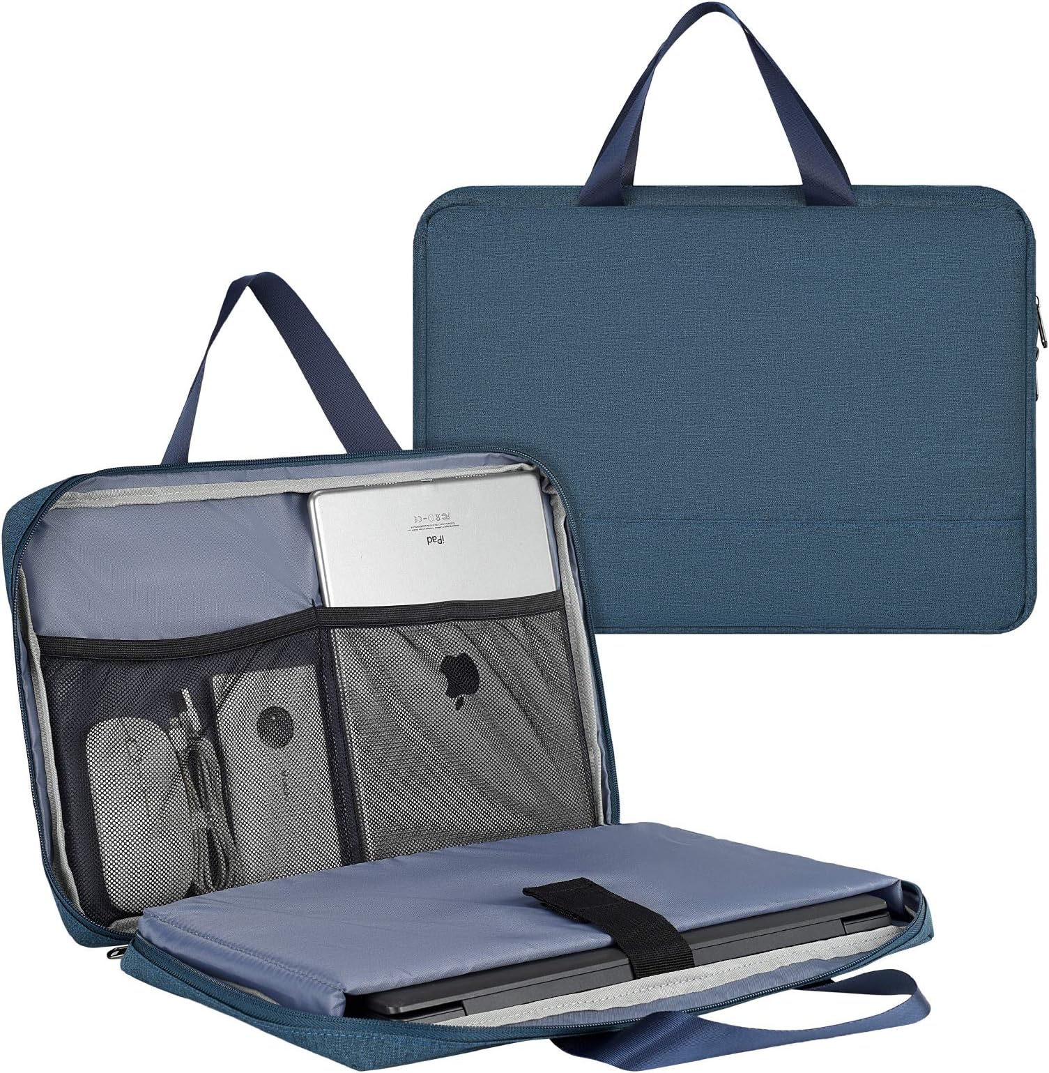Amazon.com: 17.3 Inch Laptop Bag Men Women Briefcase with Organizer ...