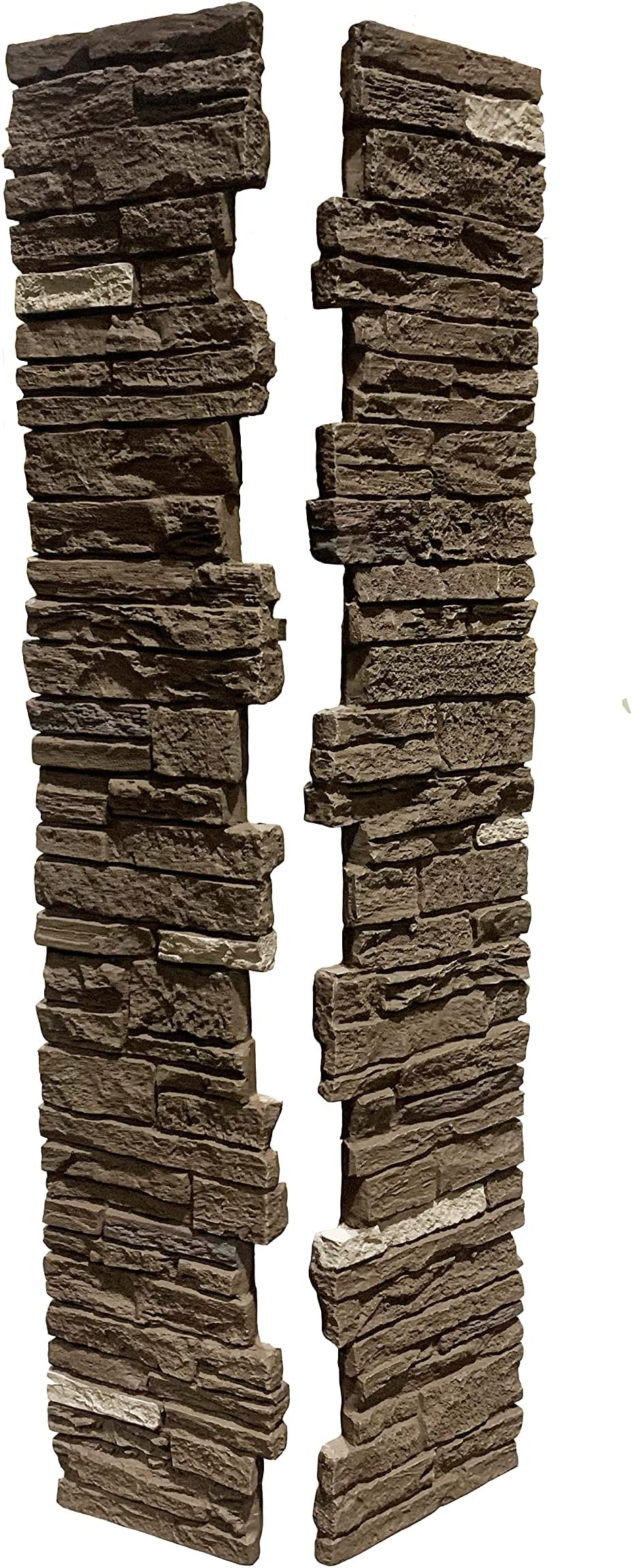 NextStone Slatestone 16" x 16" x 30" Faux Polyurethane Stone Column ...