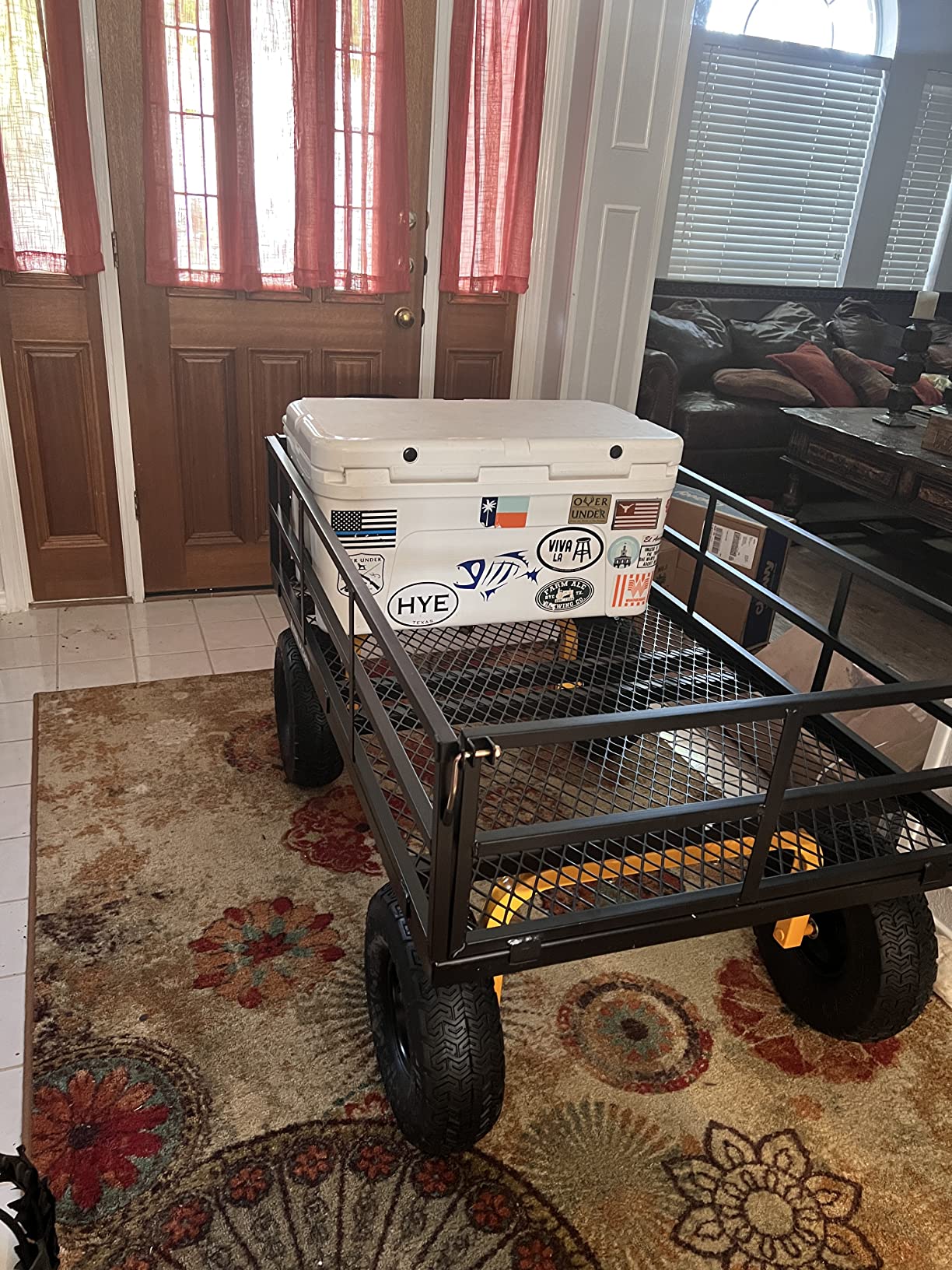 $11/mo - Finance Gorilla Carts GOR1400-COM Heavy-Duty Steel Utility ...