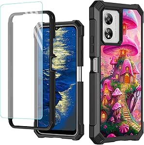 Amazon.com: for Boost Celero 5G SC 2024 Phone Case (SC Version Only) with Tempered Glass Screen ...