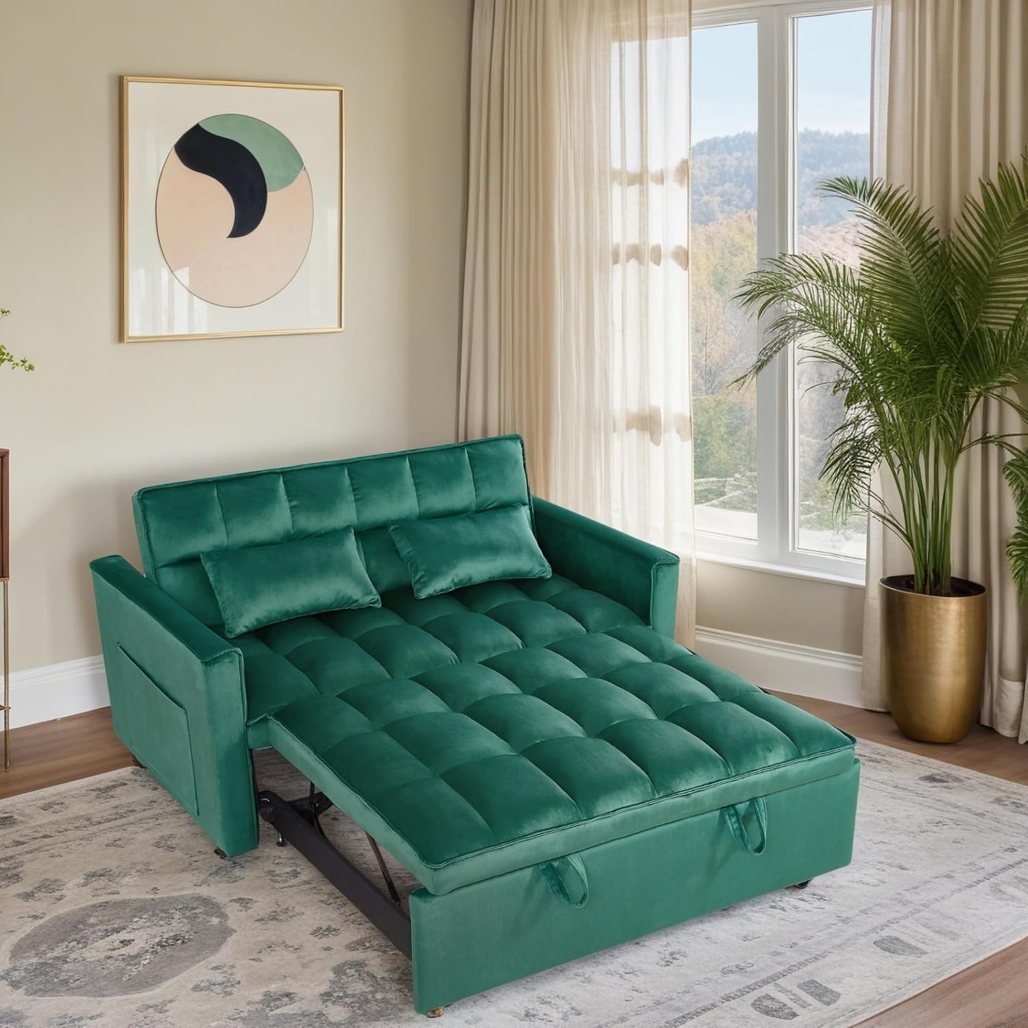 Amazon.com: FONTOI 3 in 1 Sleepers Sofa Bed, Futon Sofa Bed for Living ...