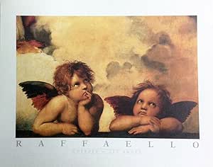 Amazon.com: "The Cherubim Putti Angels of The Sistine Madonna" by ...