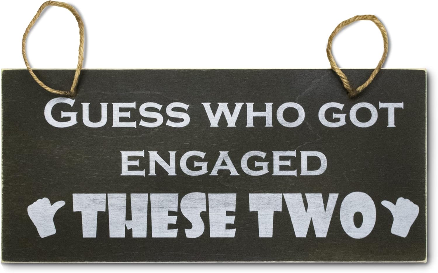 Amazon.com: JennyGems Engagement Announcement Sign Engagement Photo ...