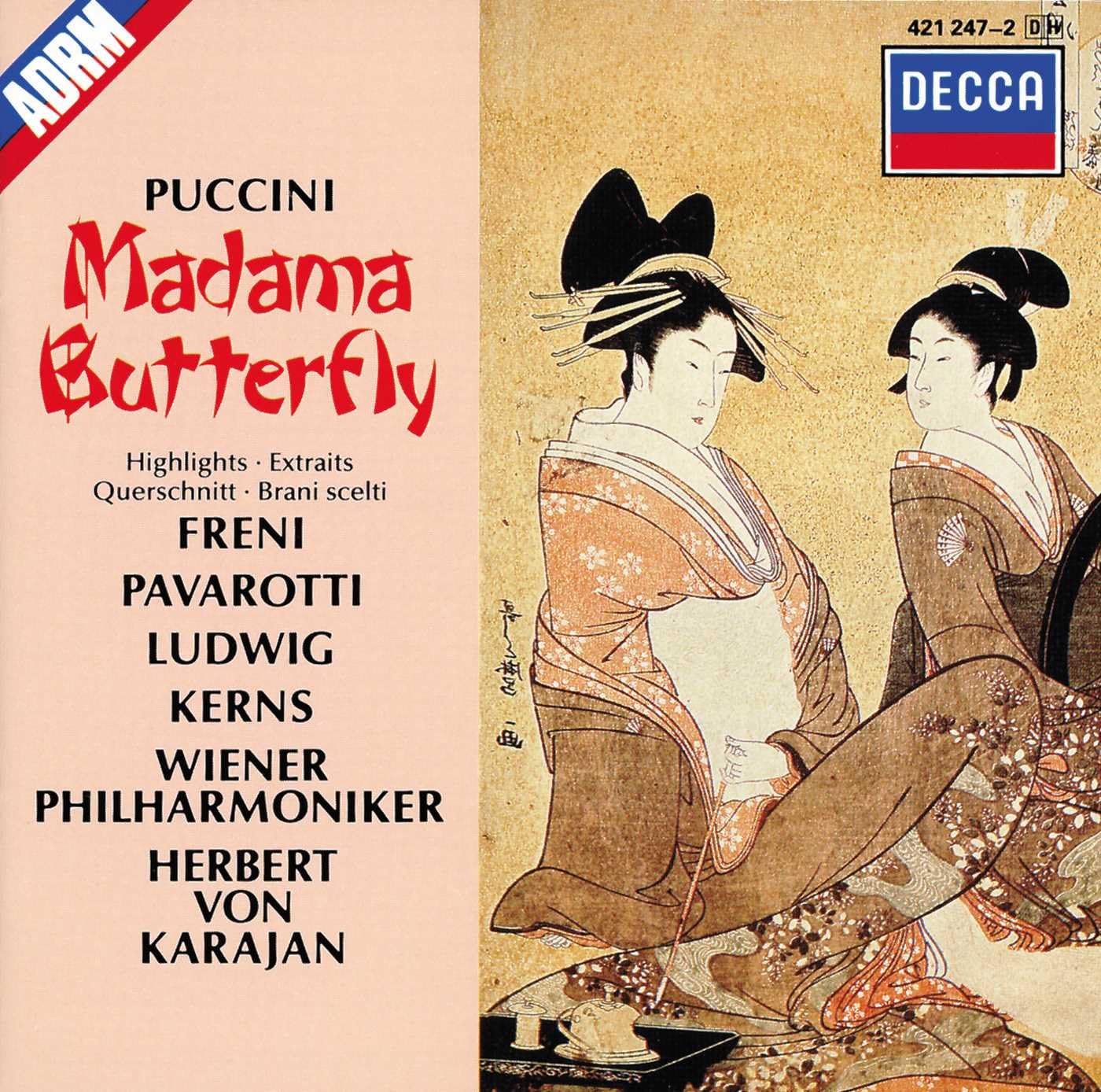 Puccini: Madama Butterfly (highlights): Amazon.co.uk: CDs & Vinyl