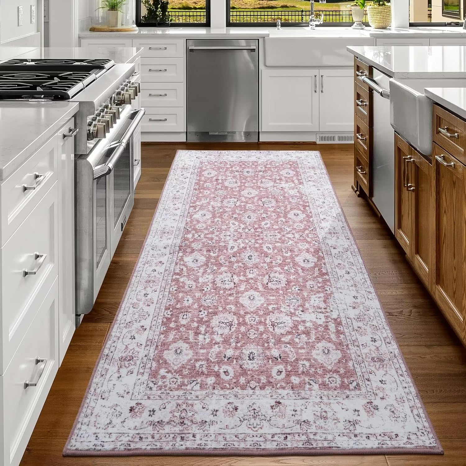 Amazon.com: nusoarug 2x8 Boho Runner Rug Machine Washable, Soft Non ...