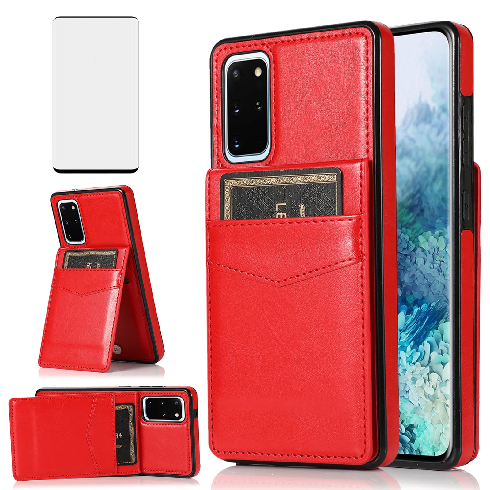 Amazon.com: Asuwish Phone Case for Samsung Galaxy S20 Plus Glaxay S20+ 5G with Tempered Glass ...