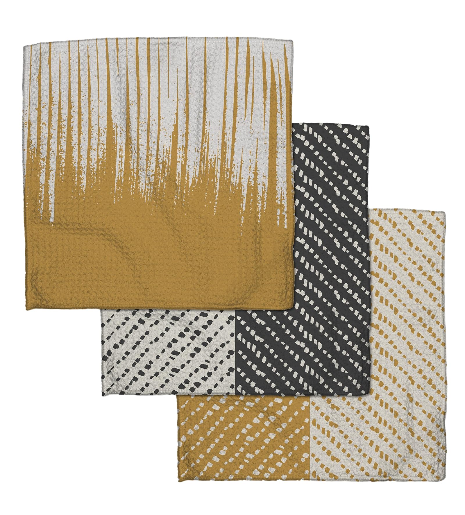 GEOMETRY Kitchen Dish Cloths - Quick Dry Dishcloths for Kitchen ...