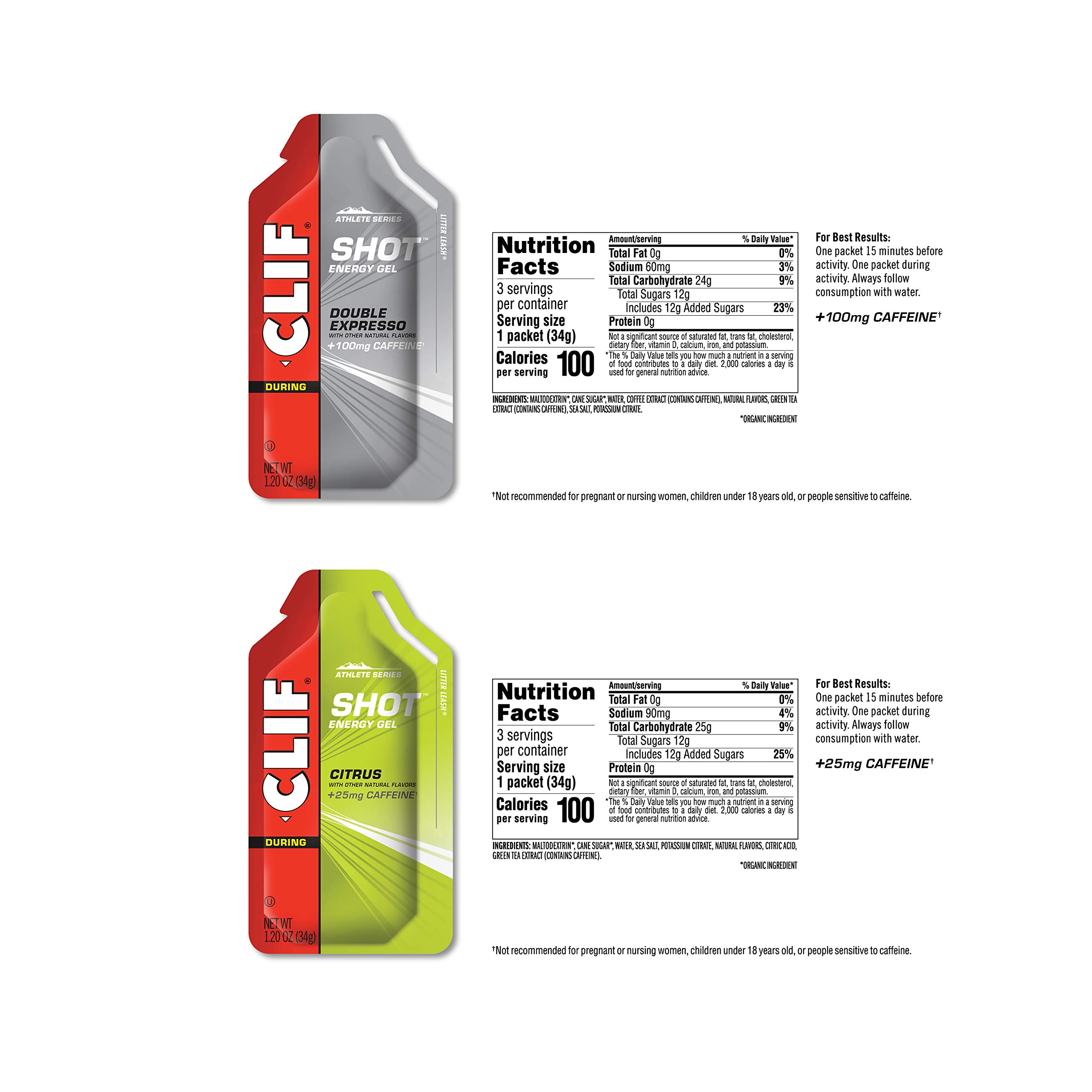 CLIF SHOT - Geles energéticos...B087C56F14 | Encarguelo.com