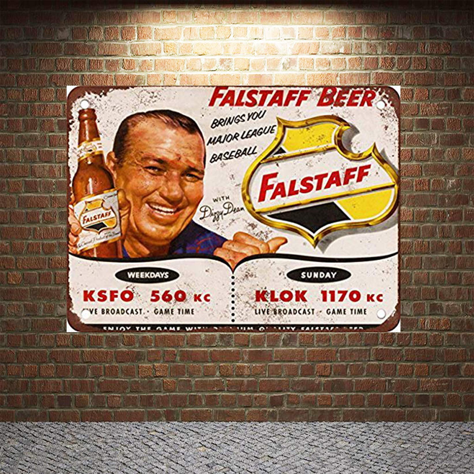 Falstaff Beer Sign