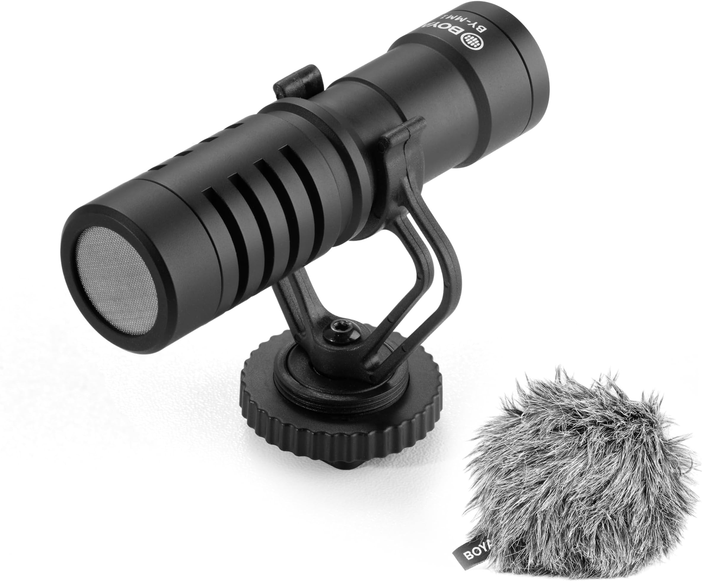 Amazon.com: BOYA by-MM1 On-Camera Shotgun Microphone for iPhone ...