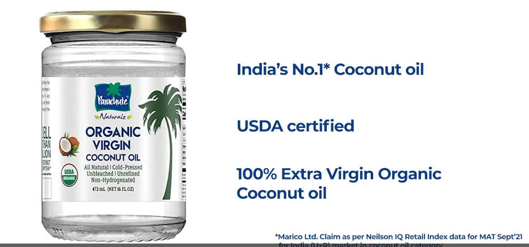 Snapklik.com : Parachute Naturalz Virgin Coconut Oil 100% Organic ...