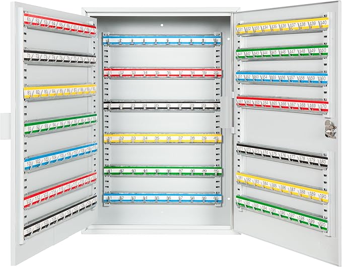 Amazon.com: Durabox 200 Position Steel Key Cabinet - Organize and ...